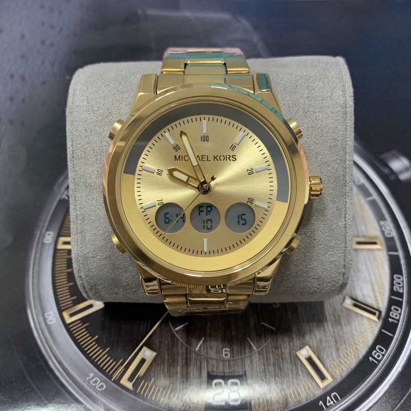 fashion watch dual time with box and paperbag | Shopee Philippines