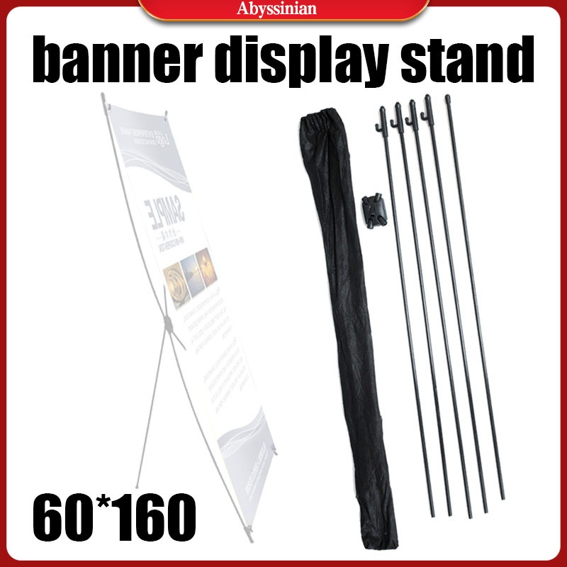 60cm x 160cm (2ft x 5ft) Banner Stand Banner Tarp Stand Tarpaulin ...