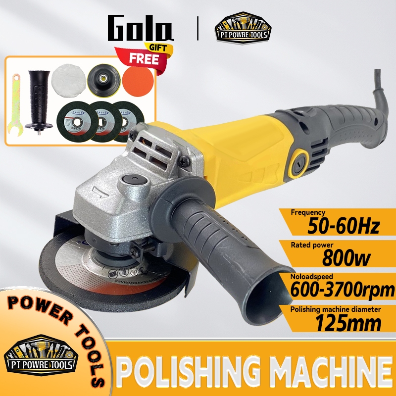 1000W Multifunctional Angle Grinder / Polisher Long Handle Polishing ...