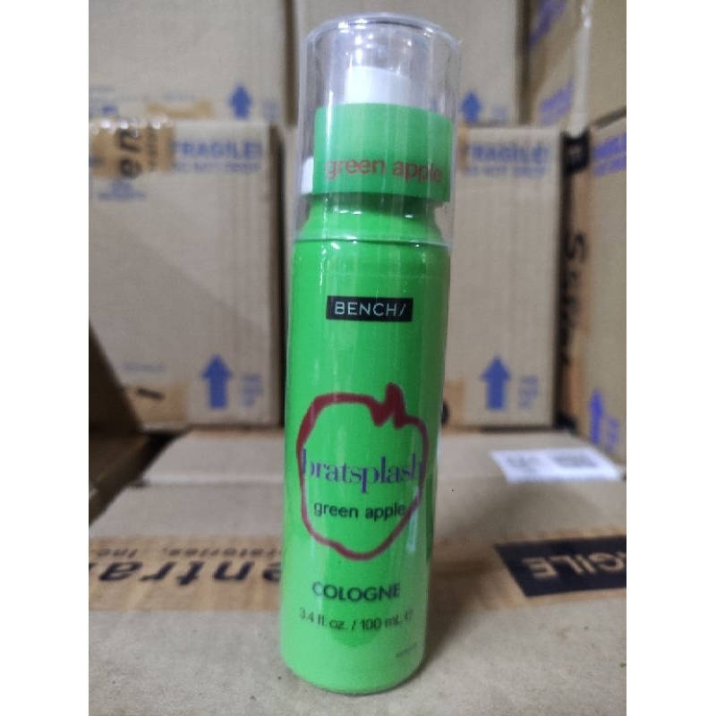 Bench Green Apple Body Spray Bratsplash 100ml & 50ml | Shopee Philippines