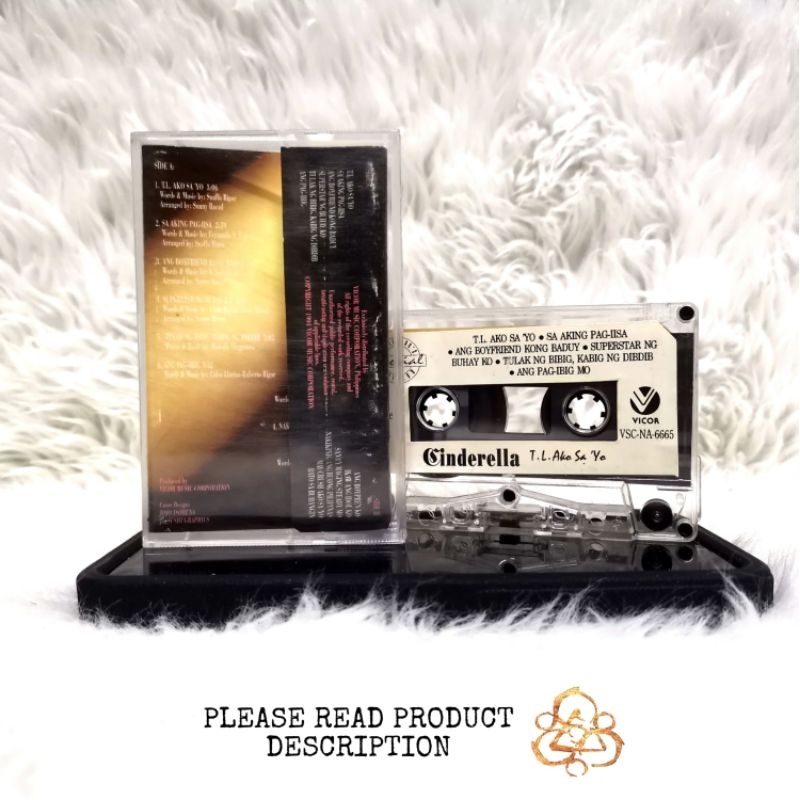 CINDERELLA ' T.L AKO SAYO ' ALBUM CASSETTE TAPE | Shopee Philippines