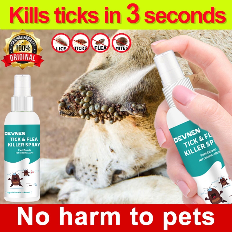 Anti Flea And Tick For Dog Spray Garapata Remover For Dog Tick and Flea ...