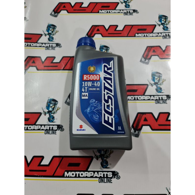 SUZUKI ECSTAR GENUINE OIL 4T R5000 10W-40 MA 1L - (990PH-21DB0L0MA ...