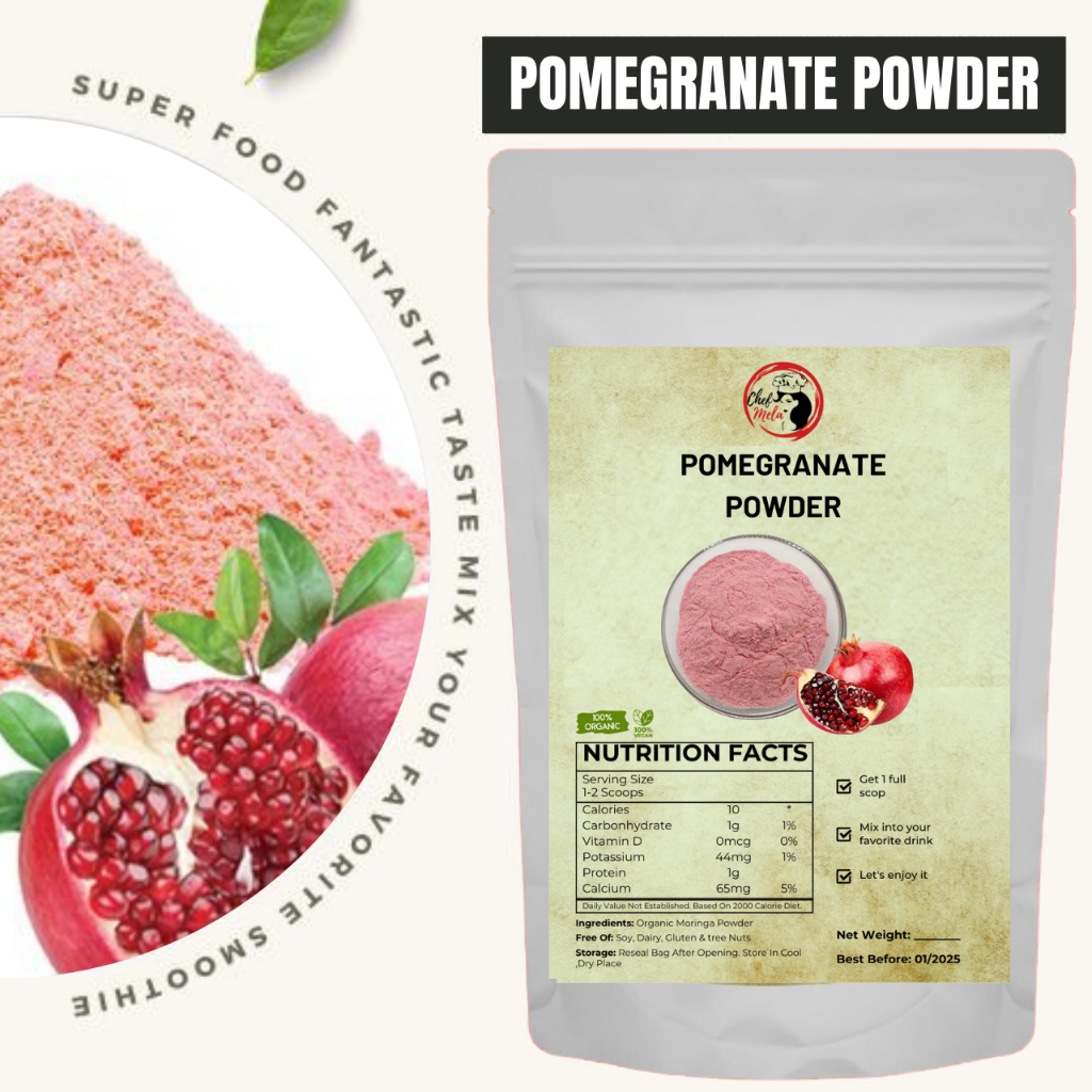Pure Pomegranate Powder ( Organic, Natural) | Shopee Philippines