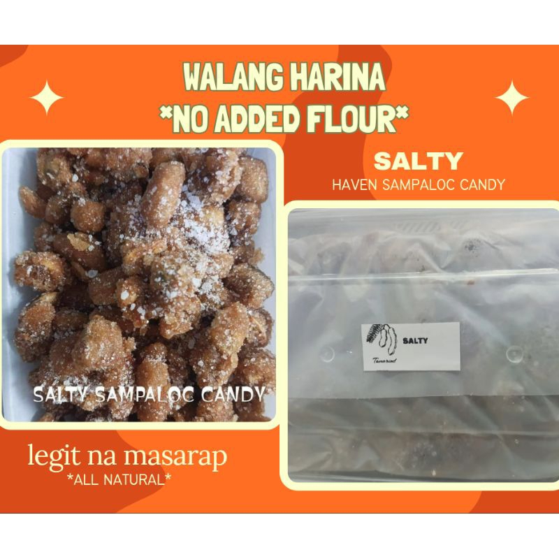 Salted Flavor 500grms (Sampaloc Sampalok candy) WALANG HARINA, ALL ...