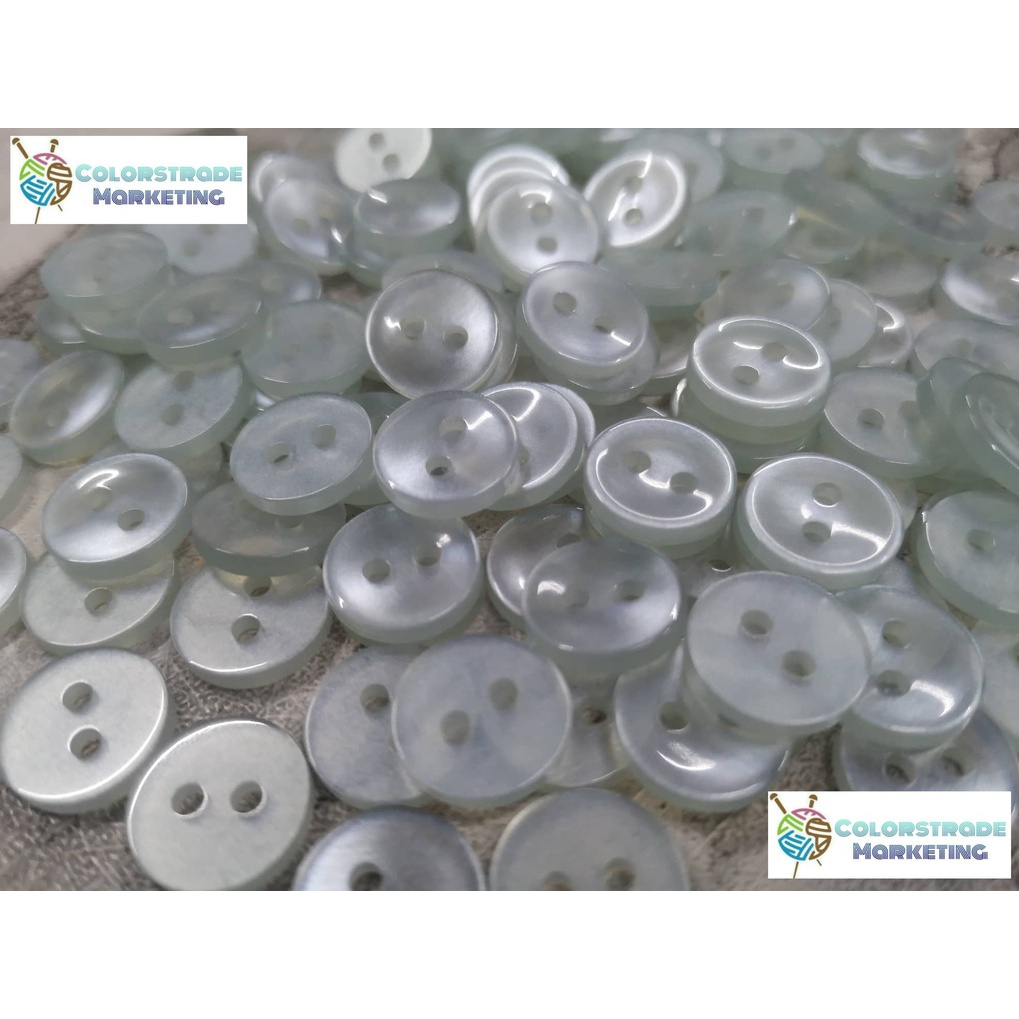 Polyester Buttons / Polo Buttons 2 Holes for School Uniforms Sold per ...