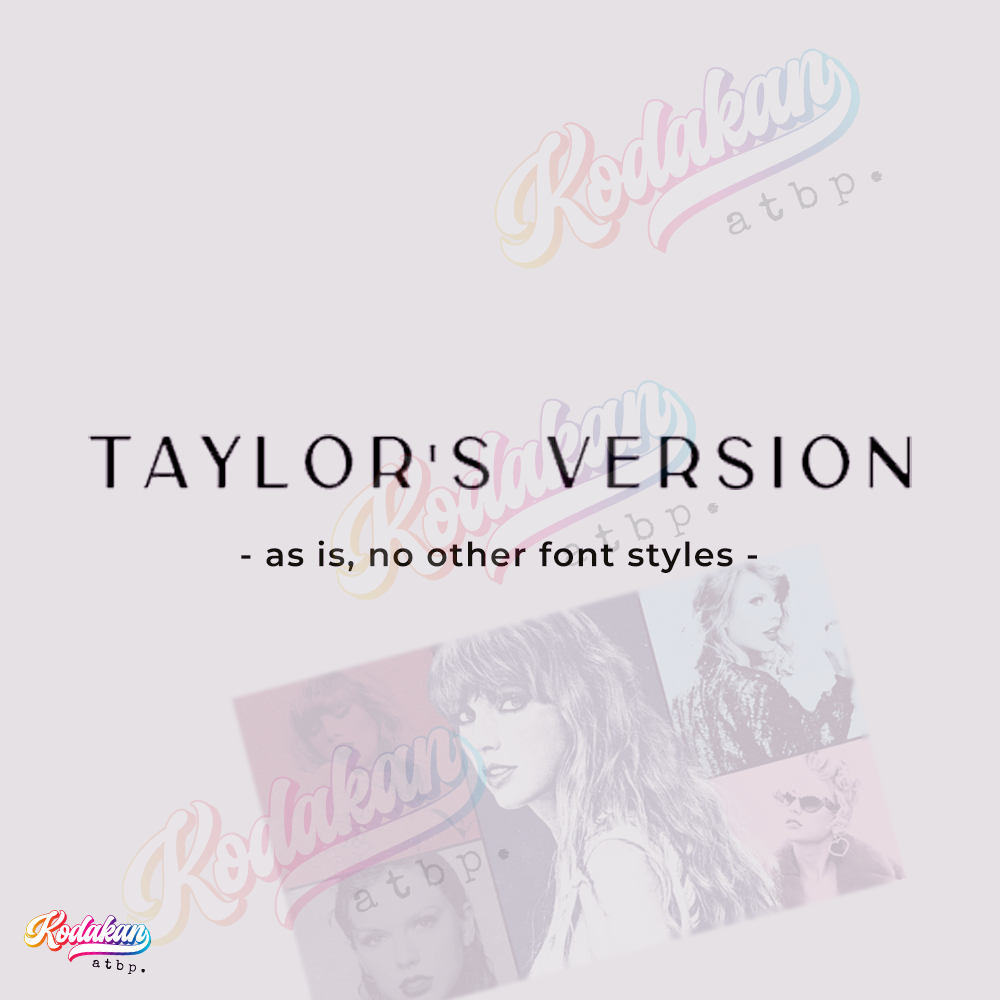 Personalized Taylor Swift Album Inspired Name Decal Sticker for ...