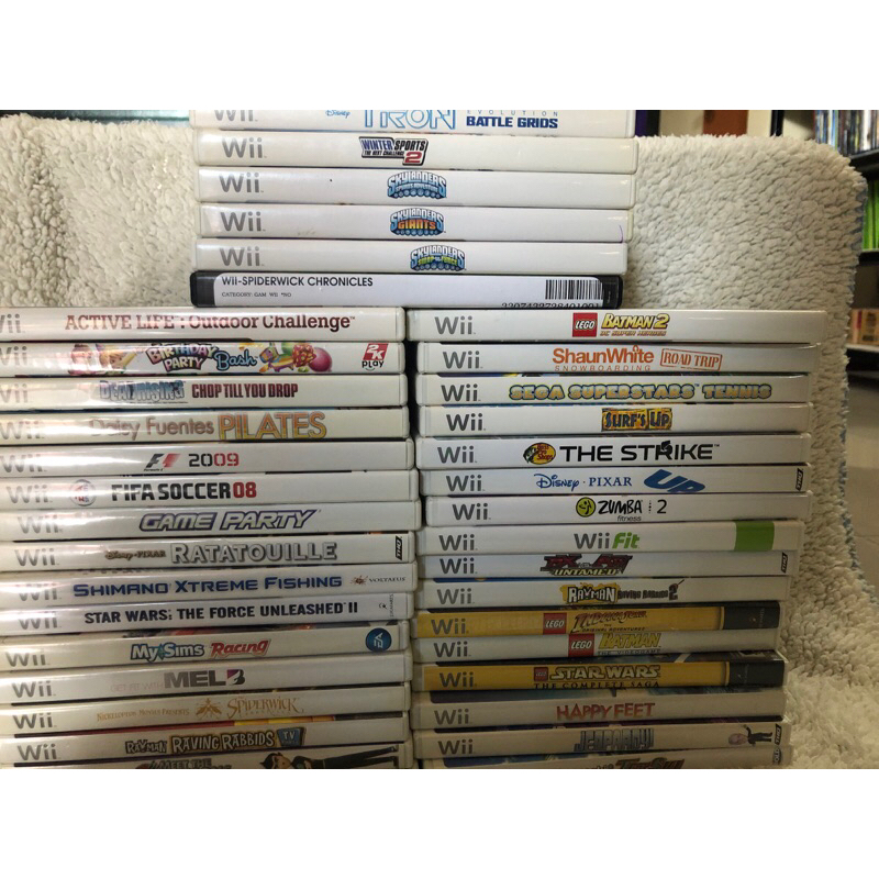 NINTENDO WII CD GAMES IMP FROM🇨🇦 | Shopee Philippines