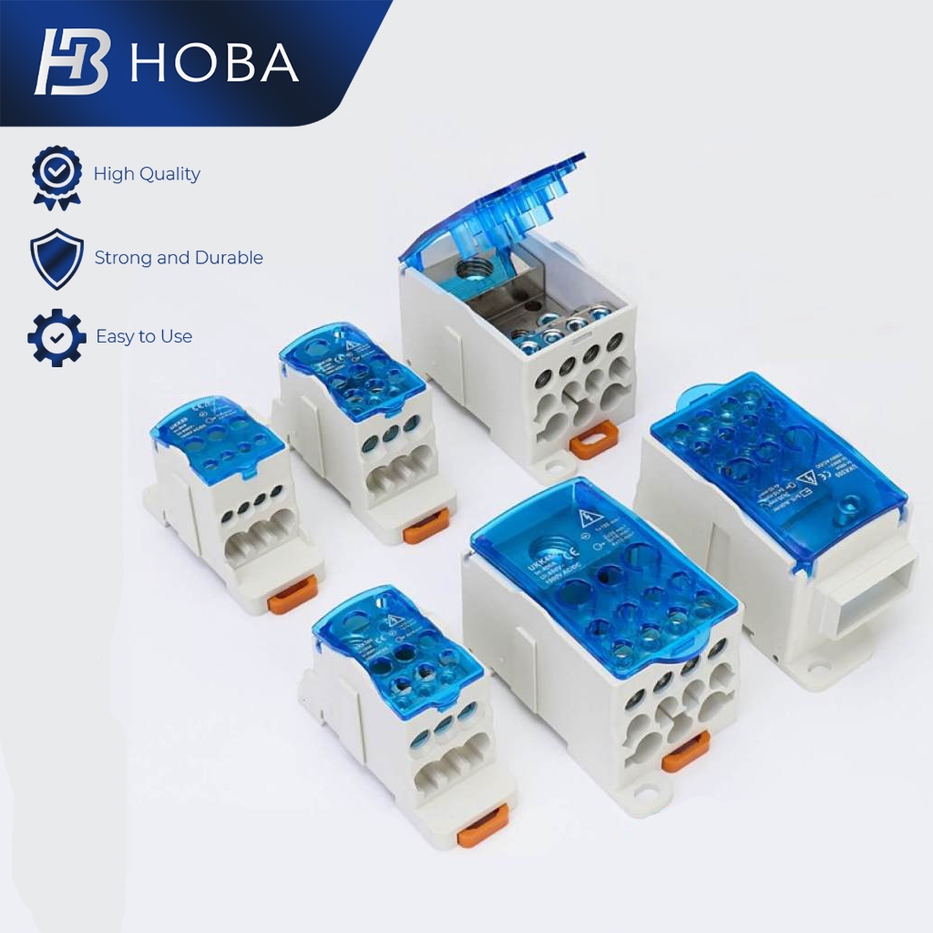 Hoba Terminal Block 1 in many Out Din Rail distribution Box Electric ...