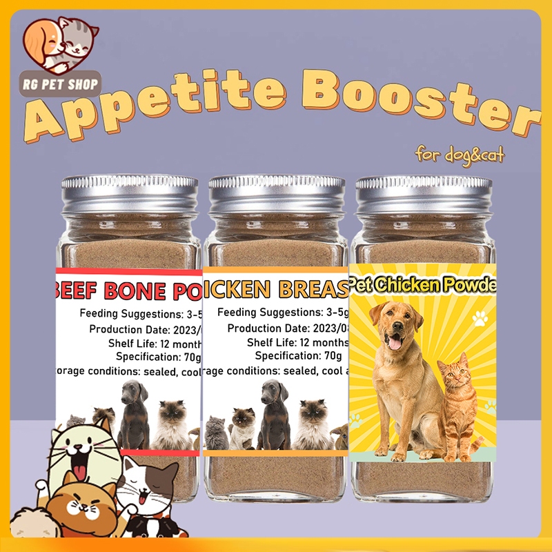 Appetite Booster for Dog Cat Chicken Liver Powder Food Toppers For ...