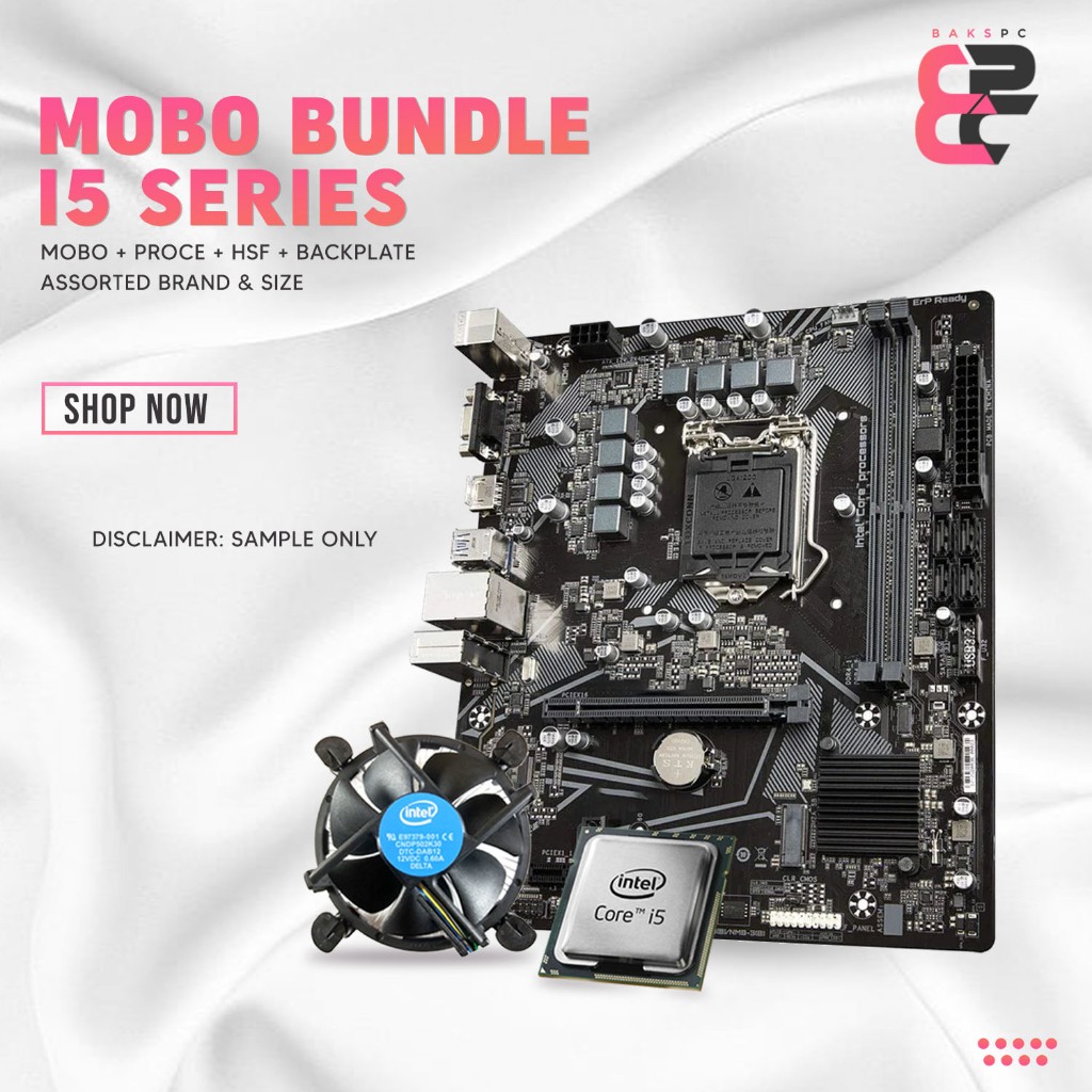 Baks PC | Intel Core i5 1st - 6th Gen Gaming Bundle | Assorted Brand ...
