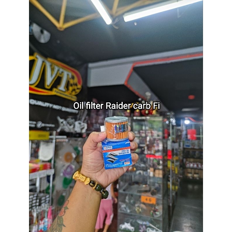 Sgp oil filter Raider carb and Rfi Original | Shopee Philippines