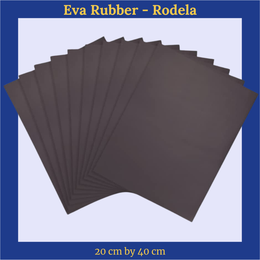 Costumized Rodela Rubber Replacement EVA Rubber Sheets 20 cm by 40 cm ...