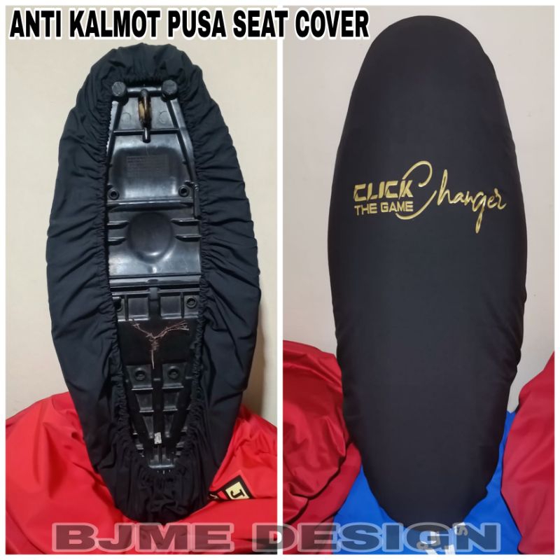 HONDA CLICK SEAT COVER ( GAME CHANGER GOLD DESIGN ) ANTI PUSA ...