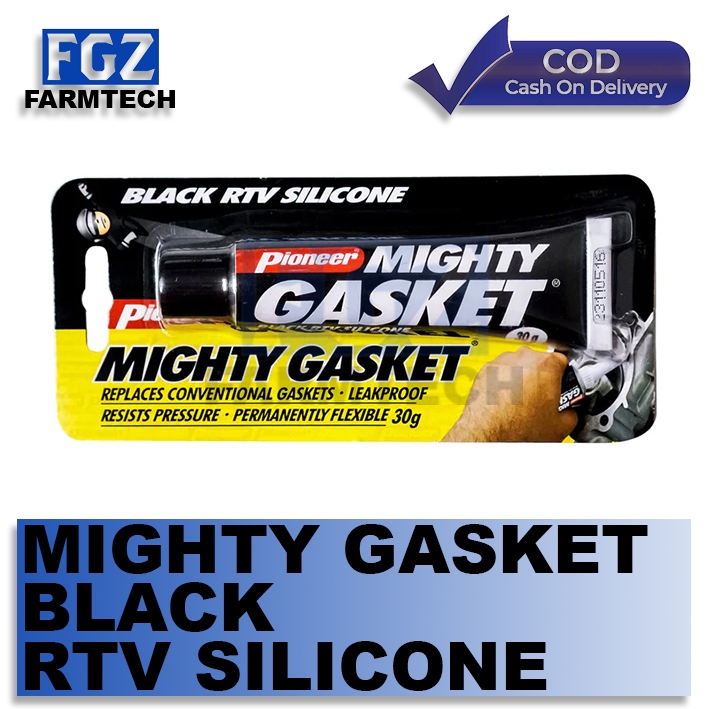 PIONEER Mighty Gasket Black RTV Silicone 30g | 85g [SOLD PER PIECE ...