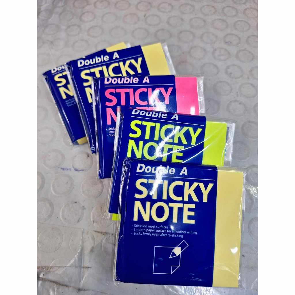 DOUBLE A STICKY NOTE | Shopee Philippines