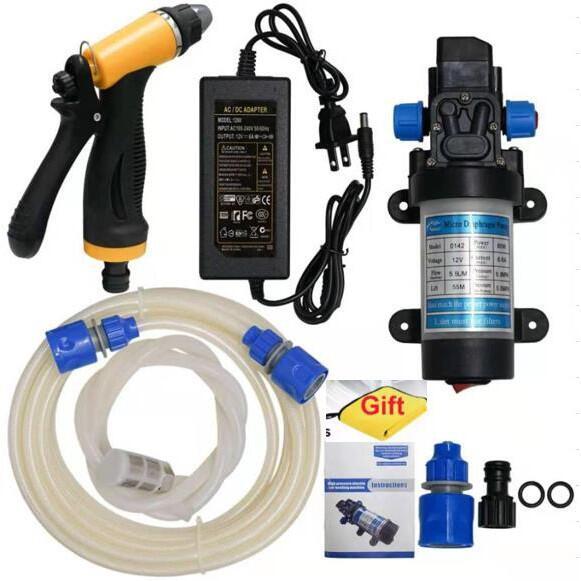 ( Flash Sale & Free Gift ) 80w Portable high pressure water pump ...