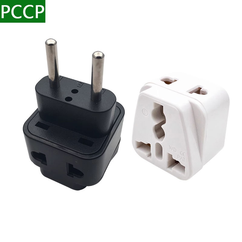 Embedded 2-pin European standard conversion plug (travel adapter) with ...
