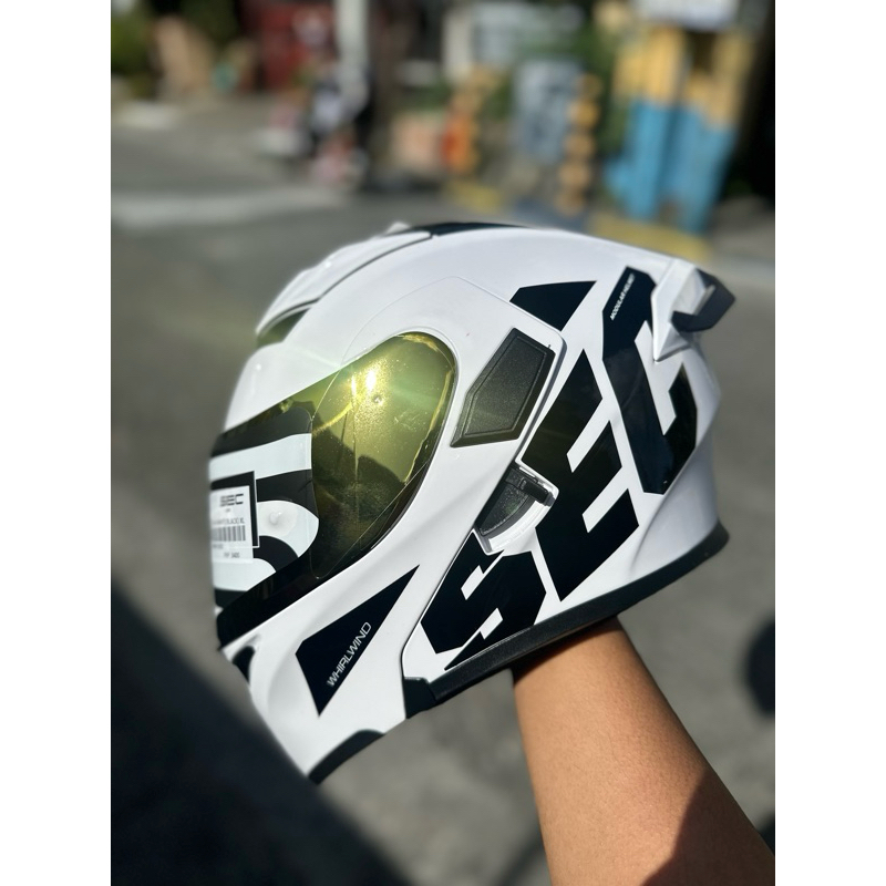 SEC WHIRLWIND Modular Helmet with FREEBIES | Shopee Philippines