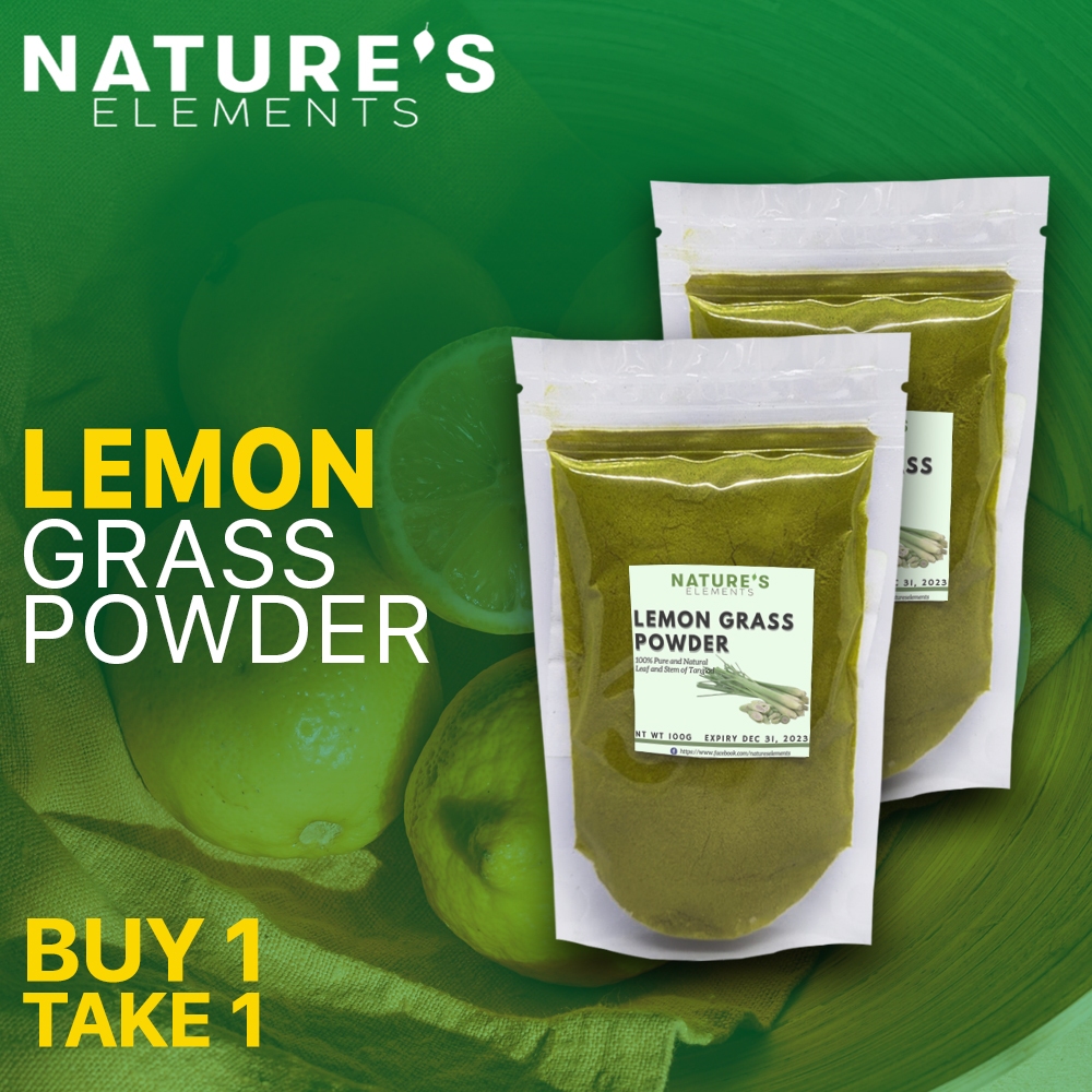 Buy 1 Take 1 - 100 grams Lemongrass Powder Tanglad Lemongrass Tea No ...
