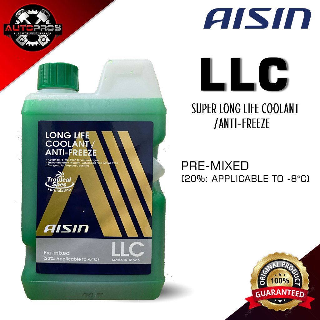 AISIN Long Life Coolant Green Ready to Use 1 Liter / 4 Liter | Shopee Philippines