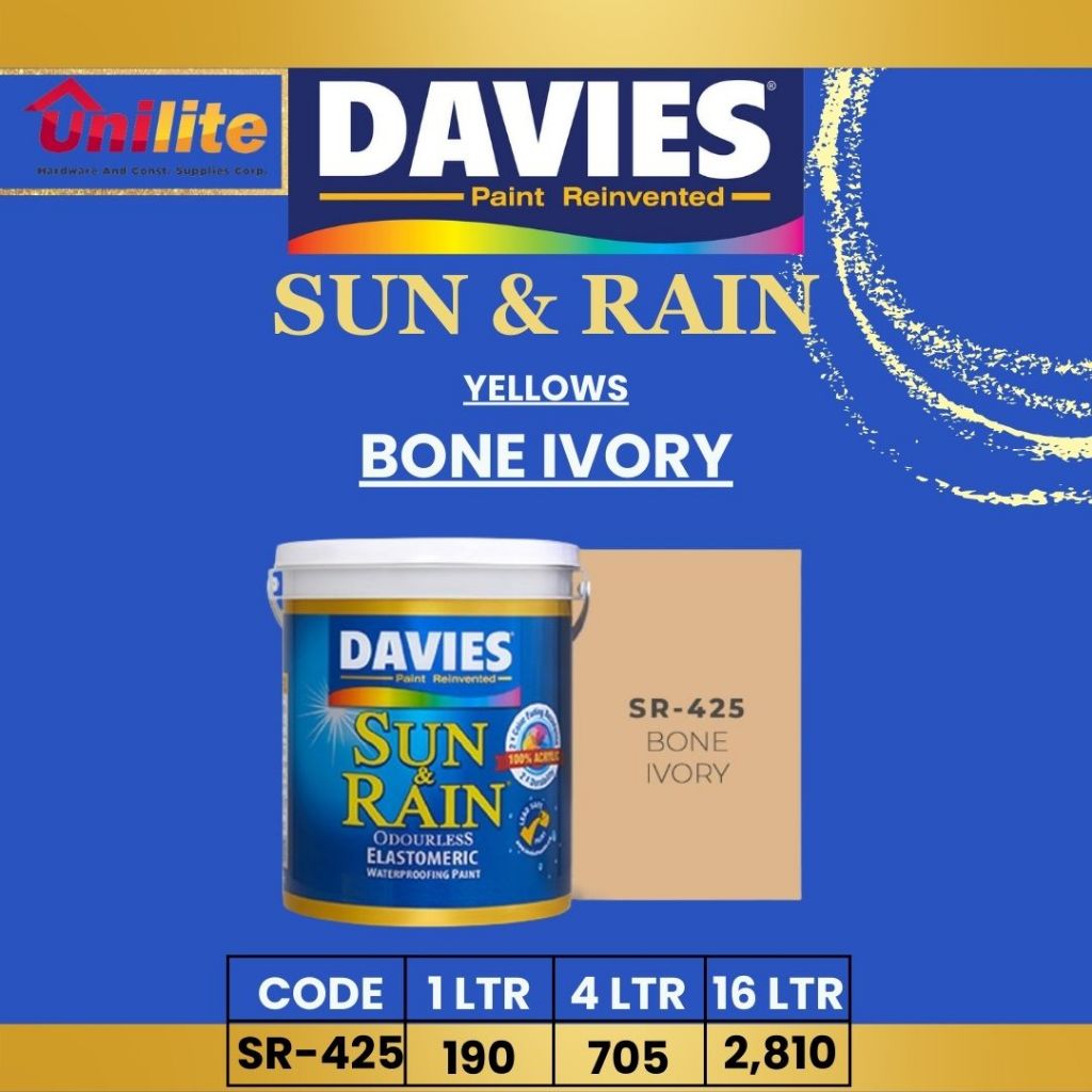 DAVIES SUN & RAIN - BONE IVORY | Shopee Philippines