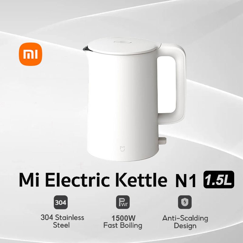 Xiaomi 1.5L Electric Water Kettle Auto Power-off Protection Wired ...