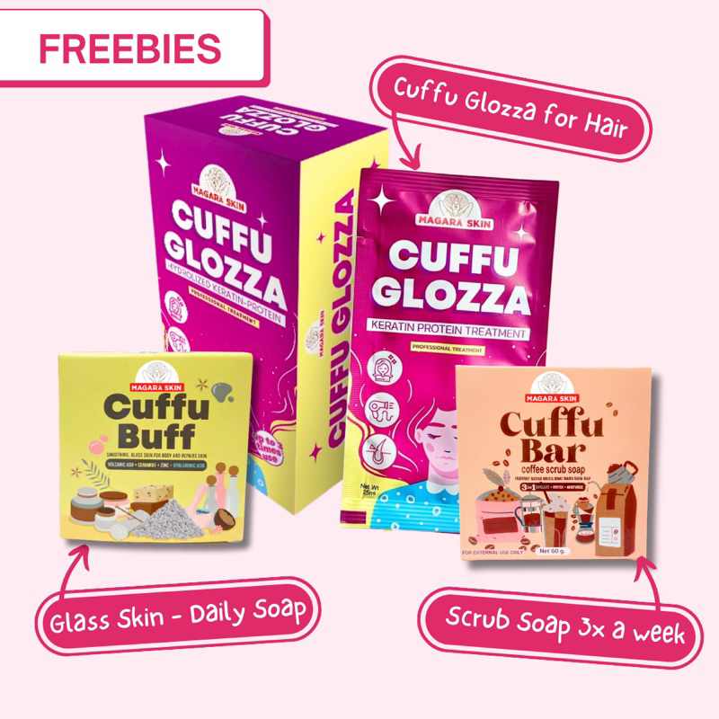 TRENDING Cuffu Bar Cuffu Buff Cuffu Glozza with FREEBIES! | Shopee ...