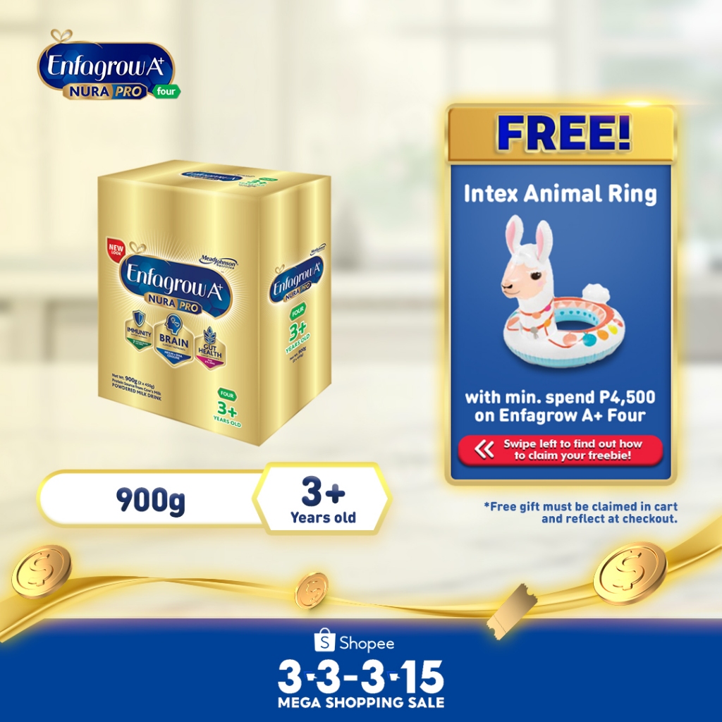 Enfagrow A+ Four Nurapro Powdered Milk Drink for Kids Above 3 Years Old ...