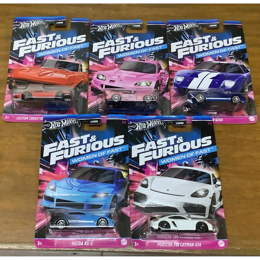 (COMPLETE SET W/ PROTECTOR) FAST & FURIOUS WOMEN OF FAST SERIES Hot ...