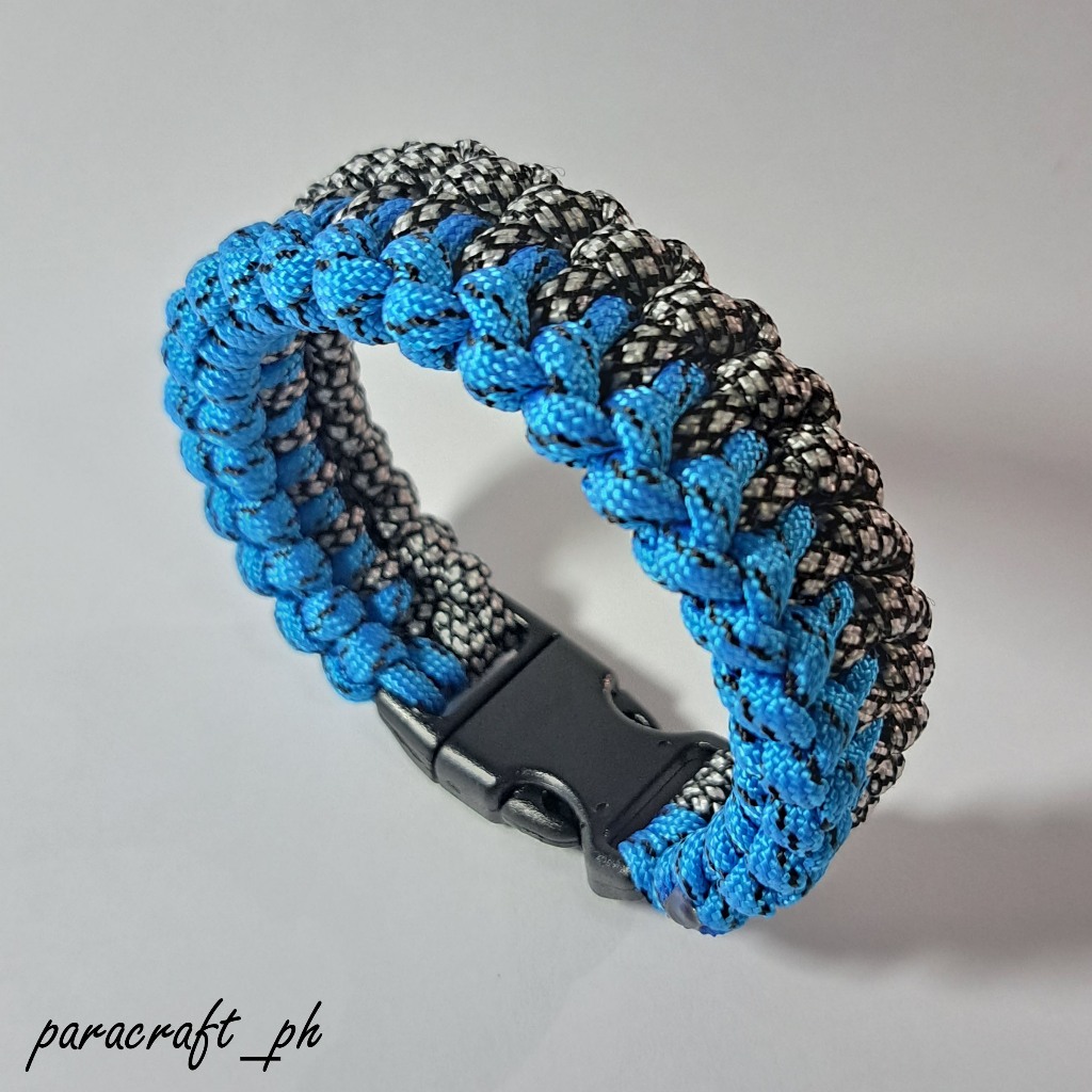 Zodiac Sign Themed Paracord Bracelet | Taurus (Blue Basilisk Version ...