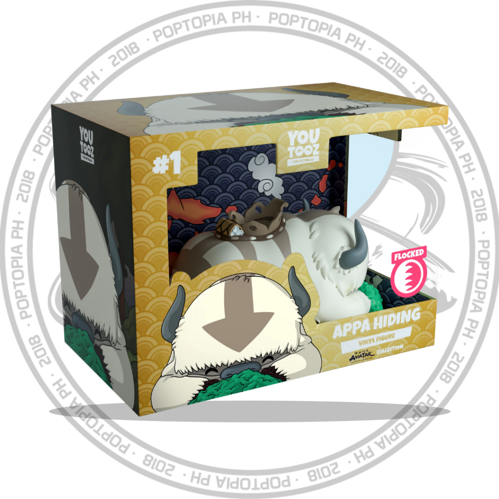 Youtooz Avatar: The Last Air Bender - Appa Hiding Flocked #1 | Shopee ...