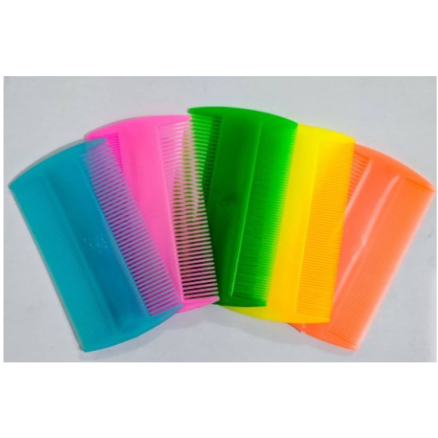 (12PCS/PACK)Plastic Hair Harrow Suyod Fine Tooth Lice Nit Comb For ...