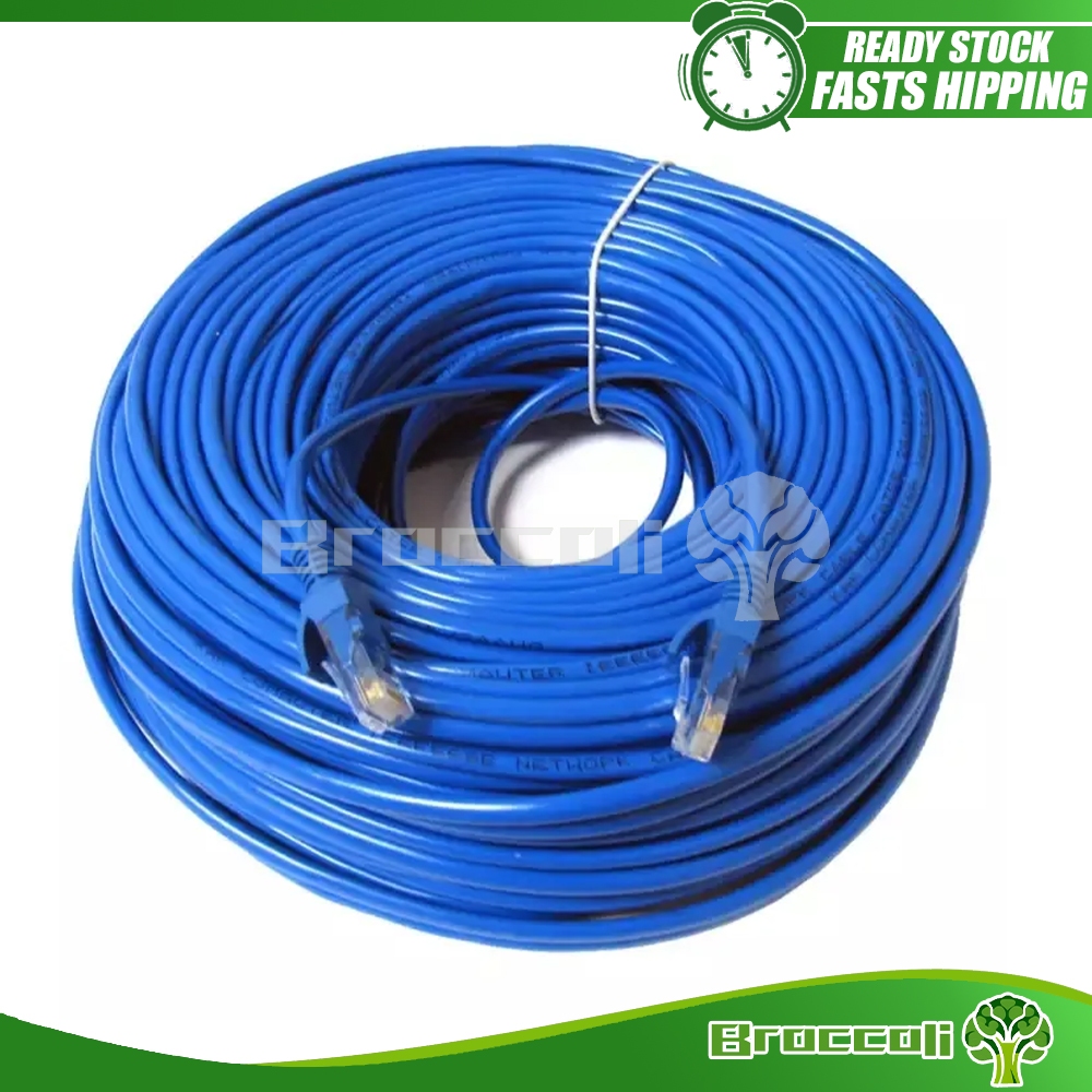 0.5M 1M 2M 3M 5M 10M 15M 20M 30M 40M 50M CAT5 RJ45 Lan Cable Ethernet Cable Interet Network ...