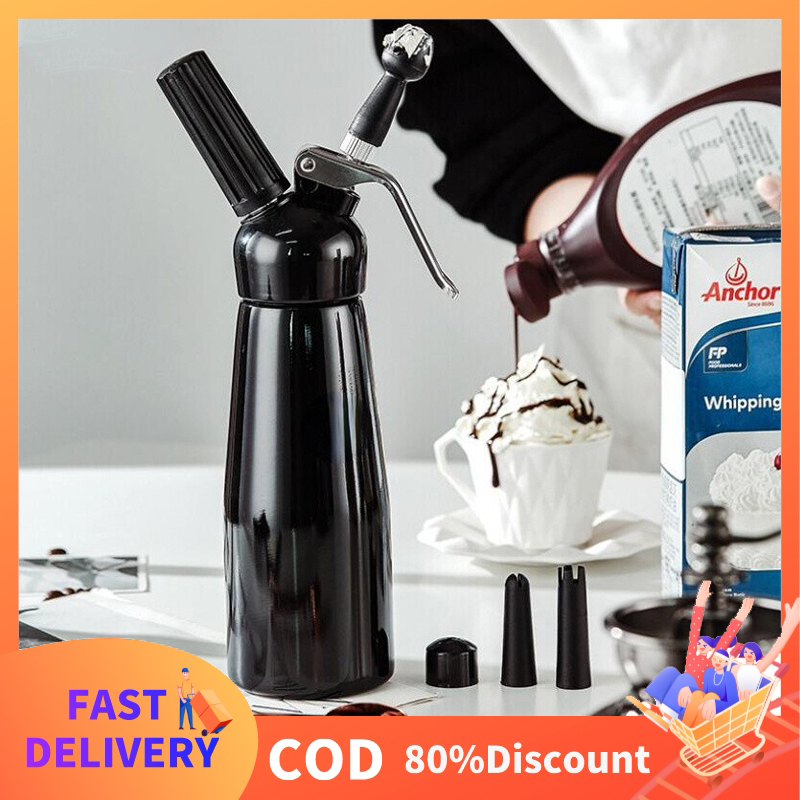 Whip Dispenser 500/1000mL Whipped Dessert Cream Butter Dispenser ...