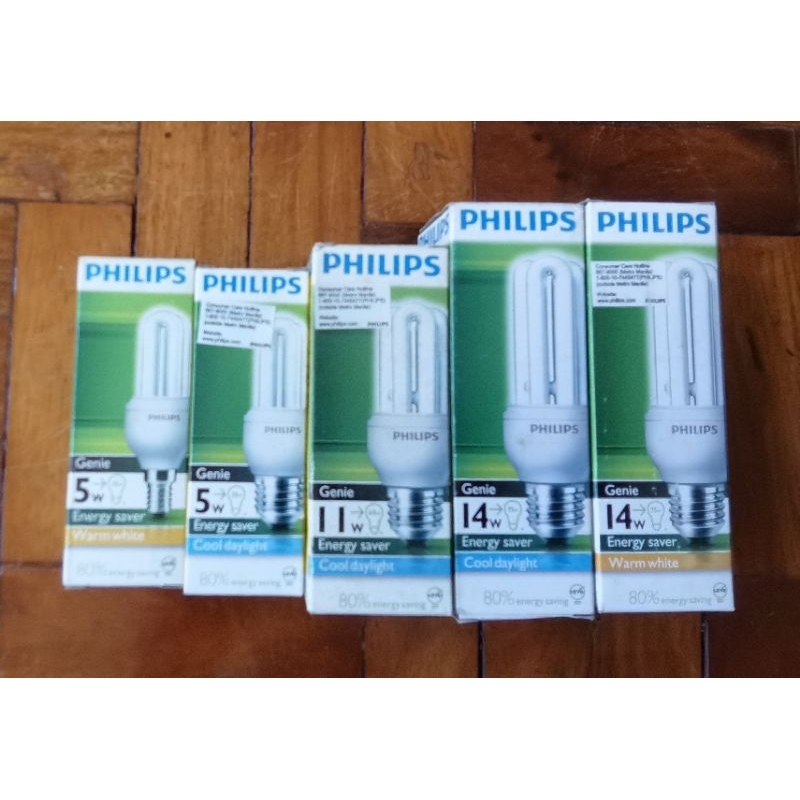 Philips Genie 5W 11W 14W | Shopee Philippines