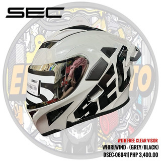 SEC WHIRLWIND MODULAR /DUAL VISOR HELMET | Shopee Philippines