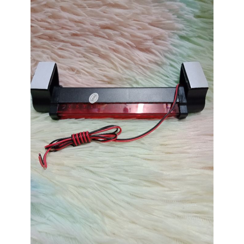 12V AUTO CAR TAIL LIGHT BRAKE LIGHT BAR RED LED HIGH MOUNT STOP REAR ...