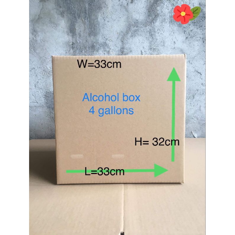 GALLON BOX (4×1)GALLON BOX>5 PCS per ORDER | Shopee Philippines