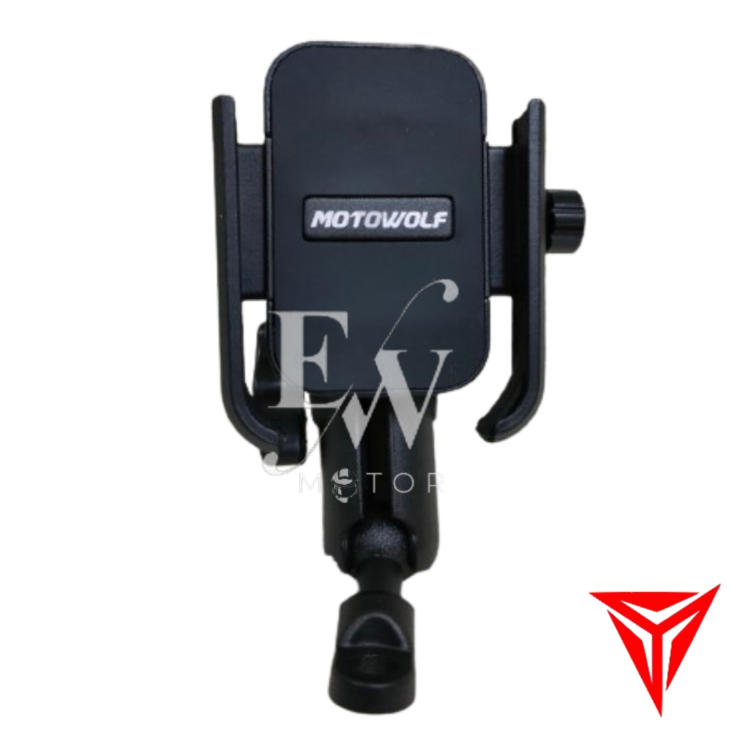 MOTOWOLF PHONE HOLDER V3 WITHOUT CHARGER CLAMP TYPE/MIRROR TYPE ...