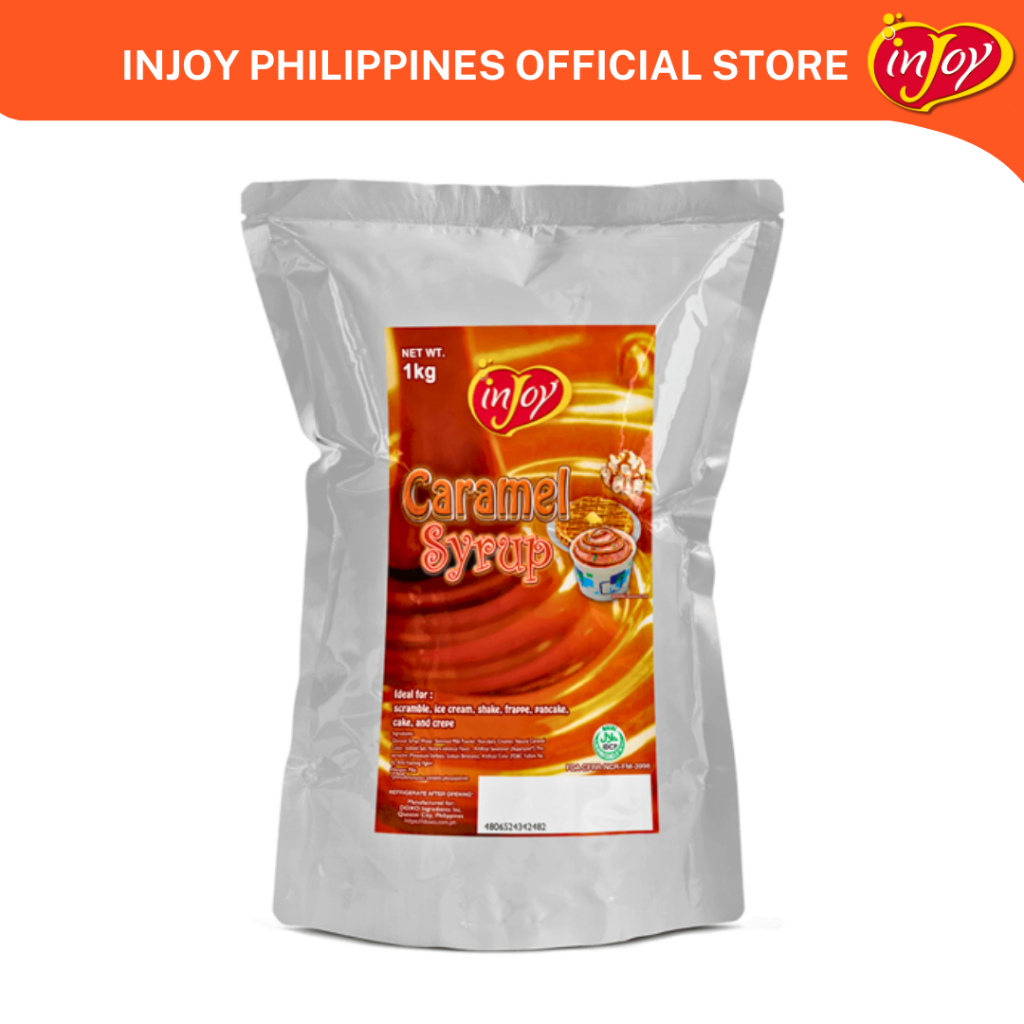 inJoy Caramel Syrup 1kg | Shopee Philippines