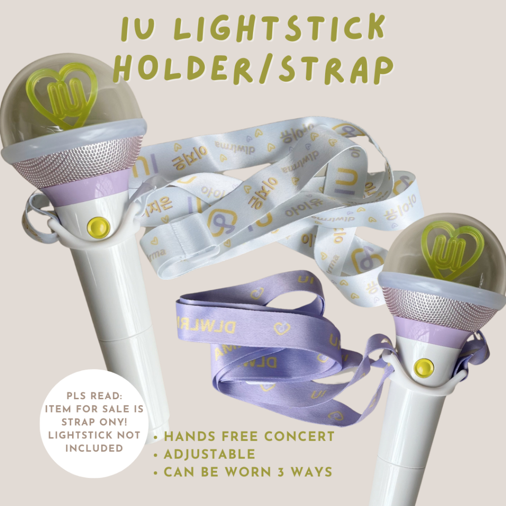 IU LIGHTSTICK I-KE HOLDER STRAP UAENA | Shopee Philippines