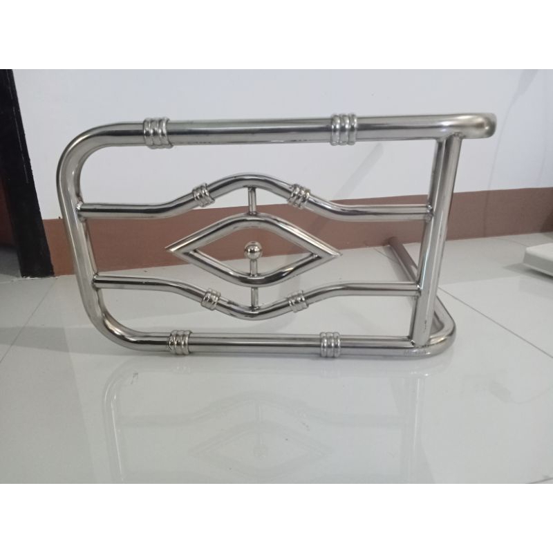 Sandalan / Back Rest for Side Car Pure stainless | Shopee Philippines