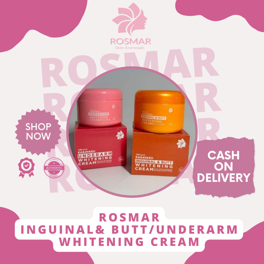 Rosmar Skin Essentials Kagayaku Underarm Whitening Cream and Inguinal ...