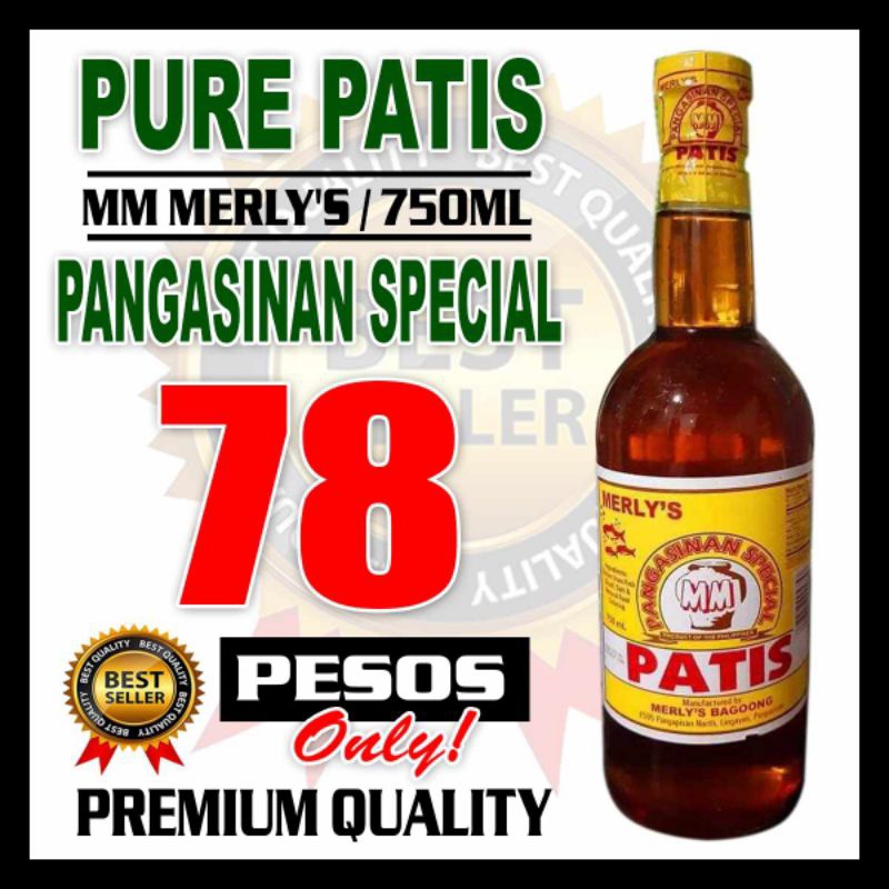 Pangasinan Patis 750ML MM Merlys | Shopee Philippines
