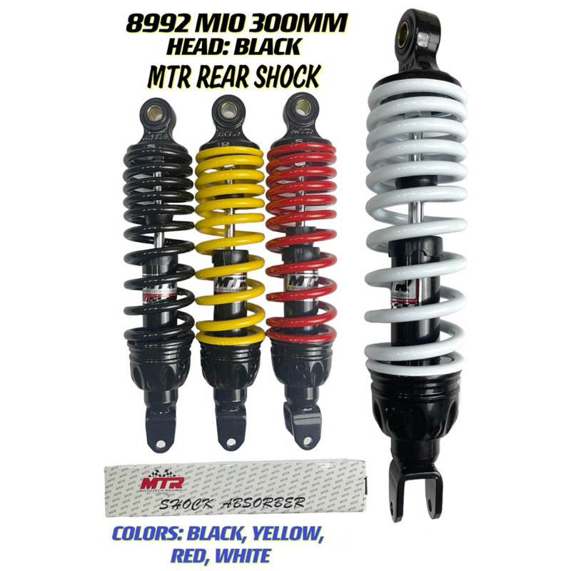 8992 mtr rear shock 300mm mio skydrive beat fino m3 i 115 125 Mx gear ...