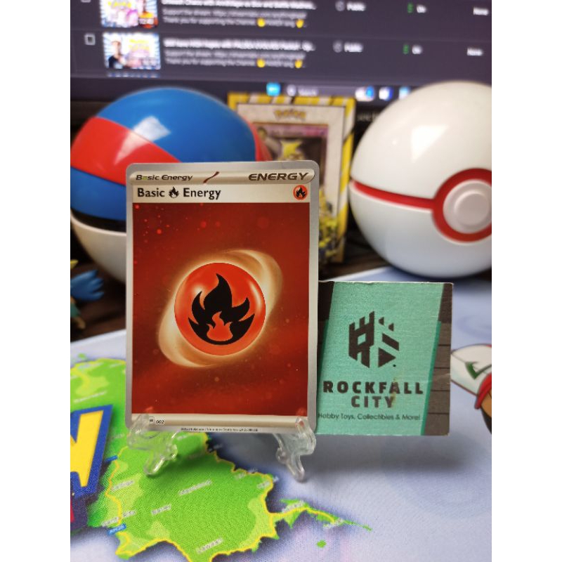 Pokemon TCG - FIRE ENERGY SVE002 Galaxy Holo | Shopee Philippines