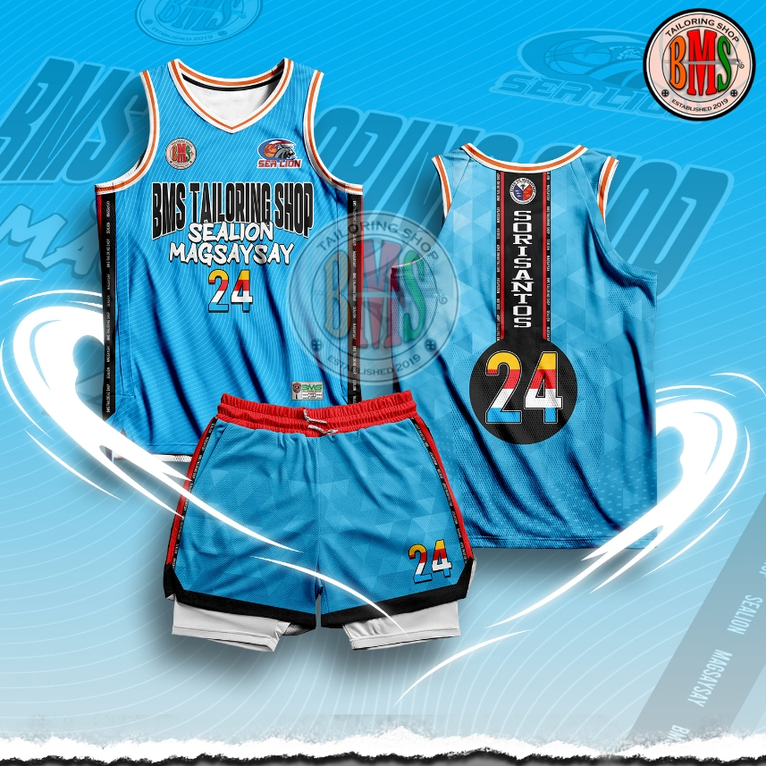 CUSTOMIZED JERSEY (BMS SEA LION) (CUSTOM NAME&NO) | FULL SUBLIMATION ...