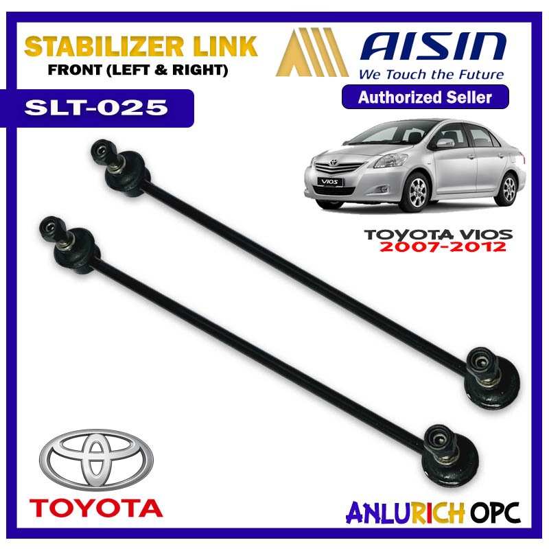 AISIN STABILIZER LINK FRONT (LEFT & RIGHT) TOYOTA VIOS 2007-2012 48820 ...