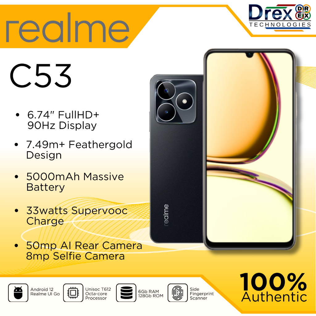Realme C53 RMX3760 6/128Gb | Shopee Philippines